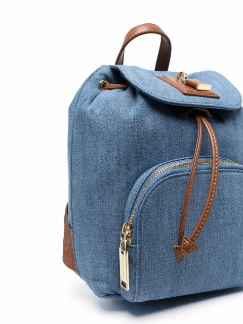 Elisabetta Franchi La Mia Bambina logo-padlock Detail Backpack - Farfetch