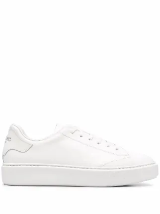 Iceberg white panelled low-top leather sneakers for men | IU145701 at ...