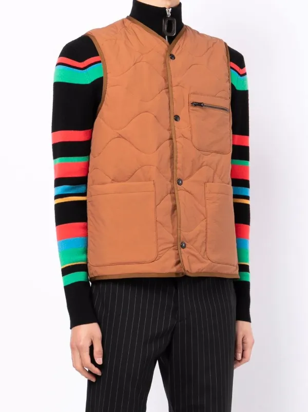 Paul Smith キルティングジレ | ブラウン | FARFETCH JP Paul Smith キルティングジレ | ブラウン | FARFETCH JP