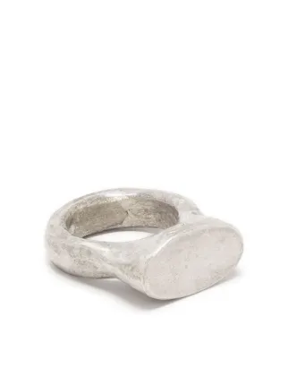 Parts Of Four Short Roman Signet Ring | Silver | FARFETCH TR
