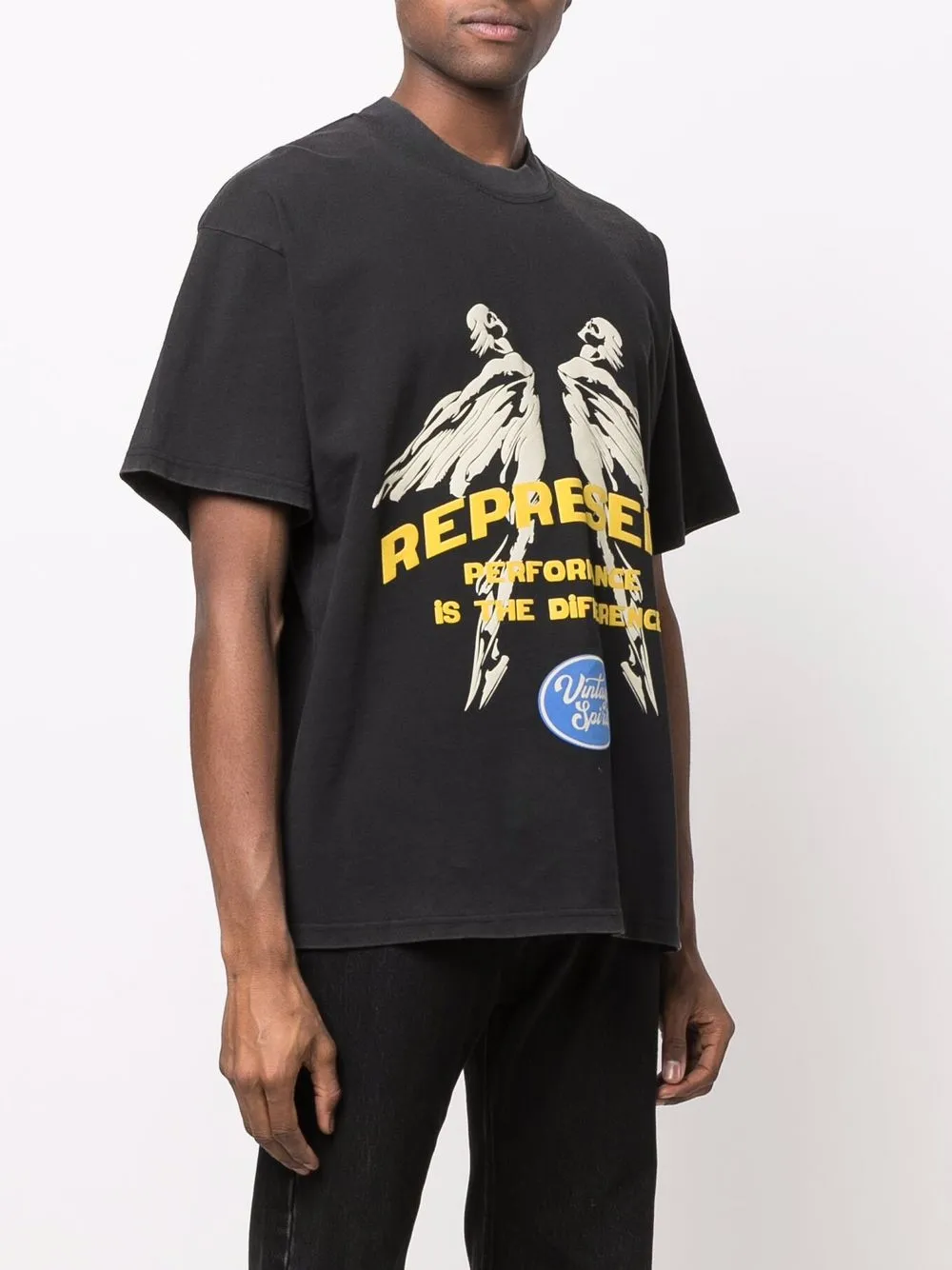 Represent logo-print T-shirt - Farfetch