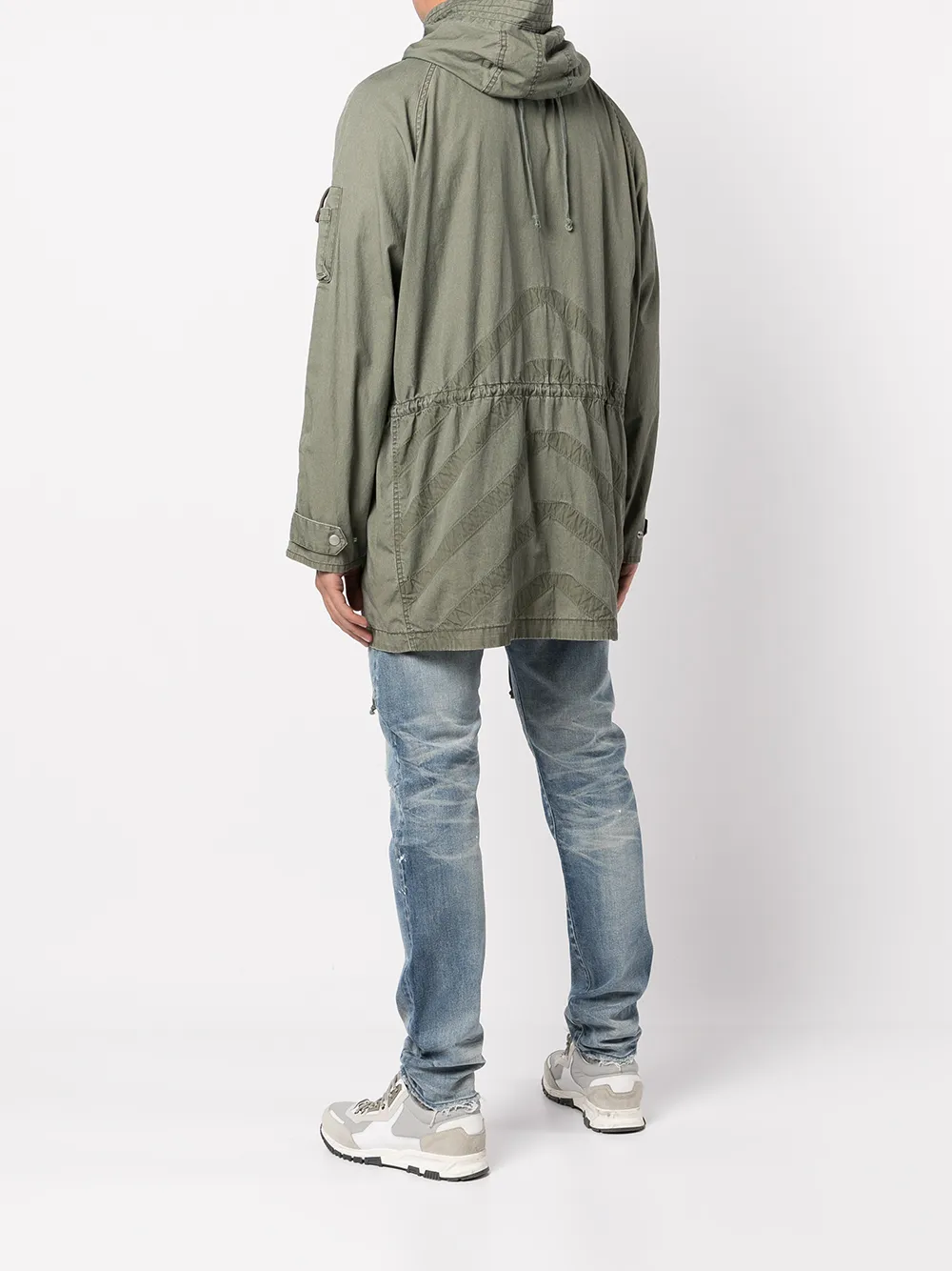 John Elliott cotton poplin Frame II parka | Smart Closet
