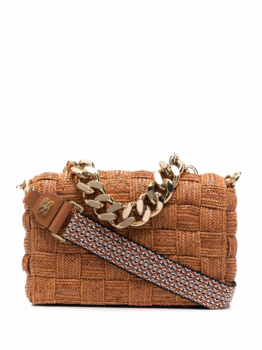 Casadei Woven Shoulder Bag - Farfetch