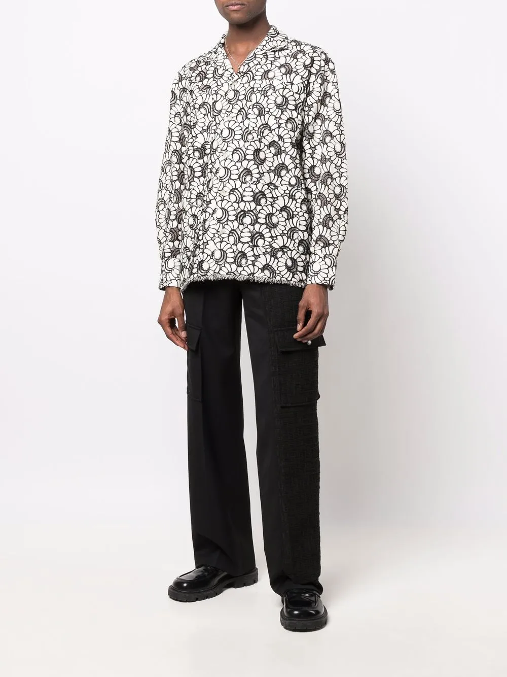 Andersson Bell Jacquard Cargo Trousers - Farfetch