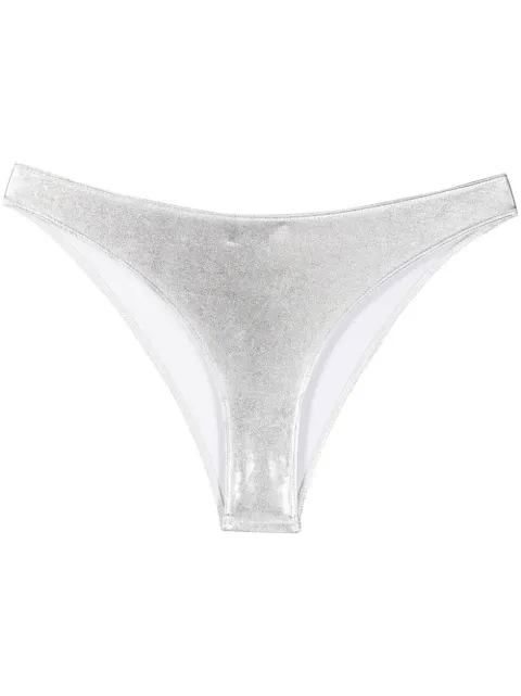 Forte Forte metallic-effect Bikini Bottoms - Farfetch