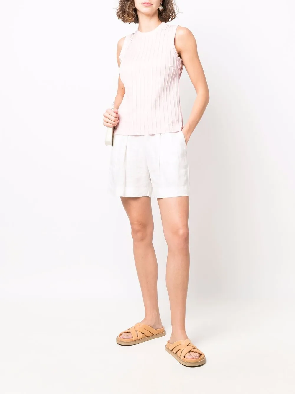 Alysi ribbed-knit Sleeveless Top - Farfetch