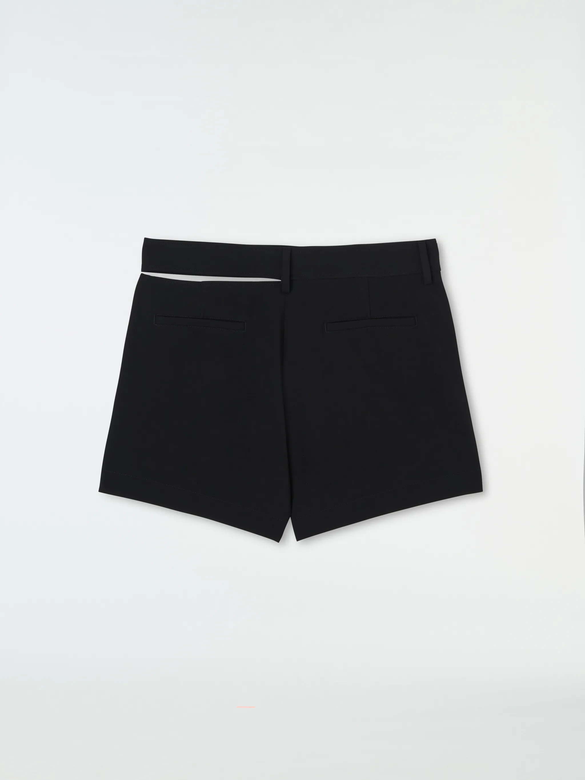 logo-patch cut-out shorts | HERON PRESTON® Official Site