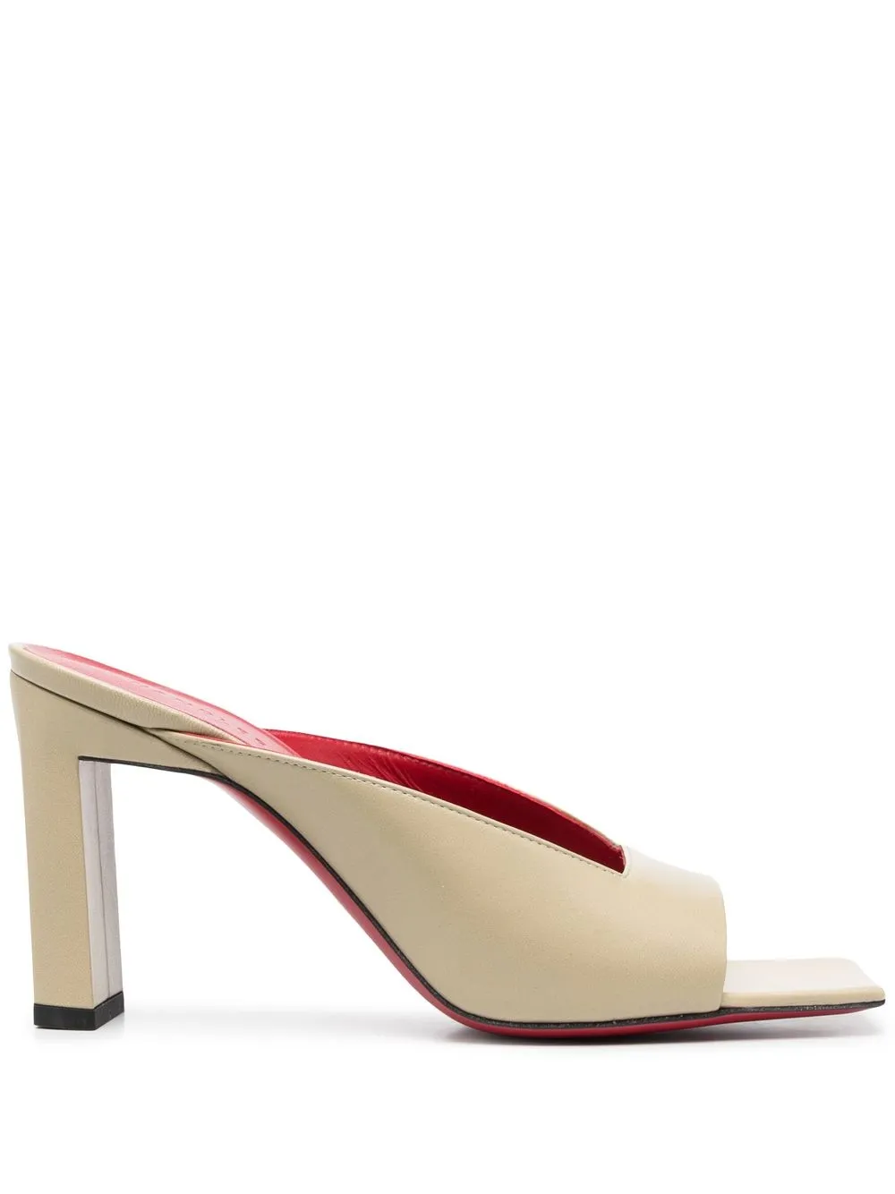 Wandler peep toe mules | Smart Closet