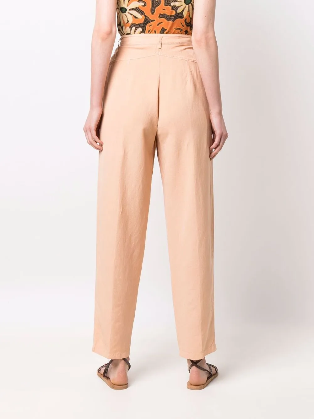 Forte Forte high-waisted straight-leg Trousers - Farfetch