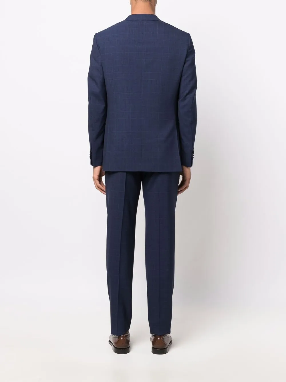 Caruso fine check suit | Smart Closet