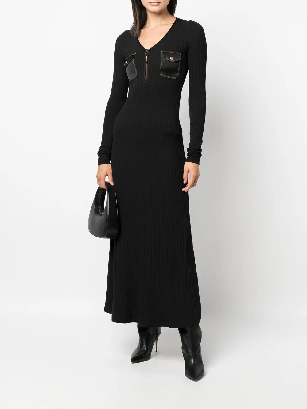 Diesel Pocket detal Panelled Dress Farfetch