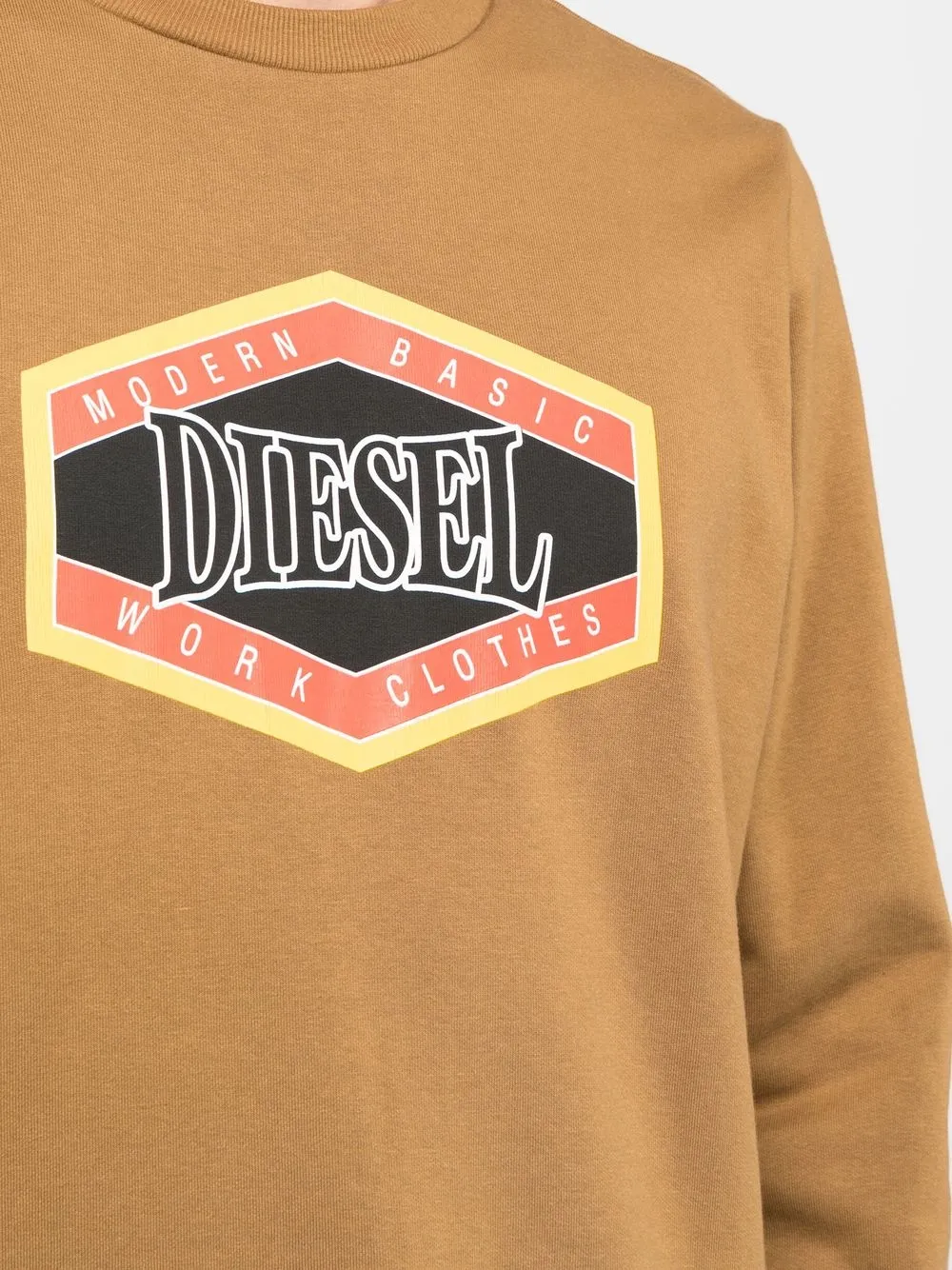 Diesel logo-print Sweatshirt - Farfetch