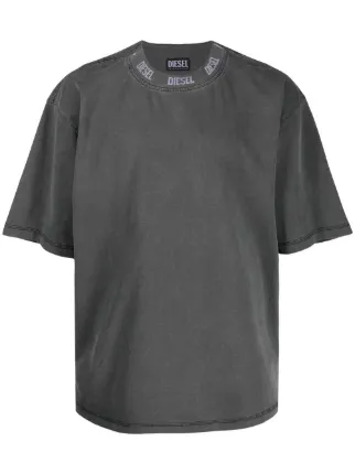 Diesel Logo crew-neck T-shirt - Farfetch