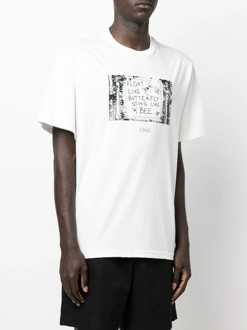 Throwback. slogan-print T-shirt | Smart Closet