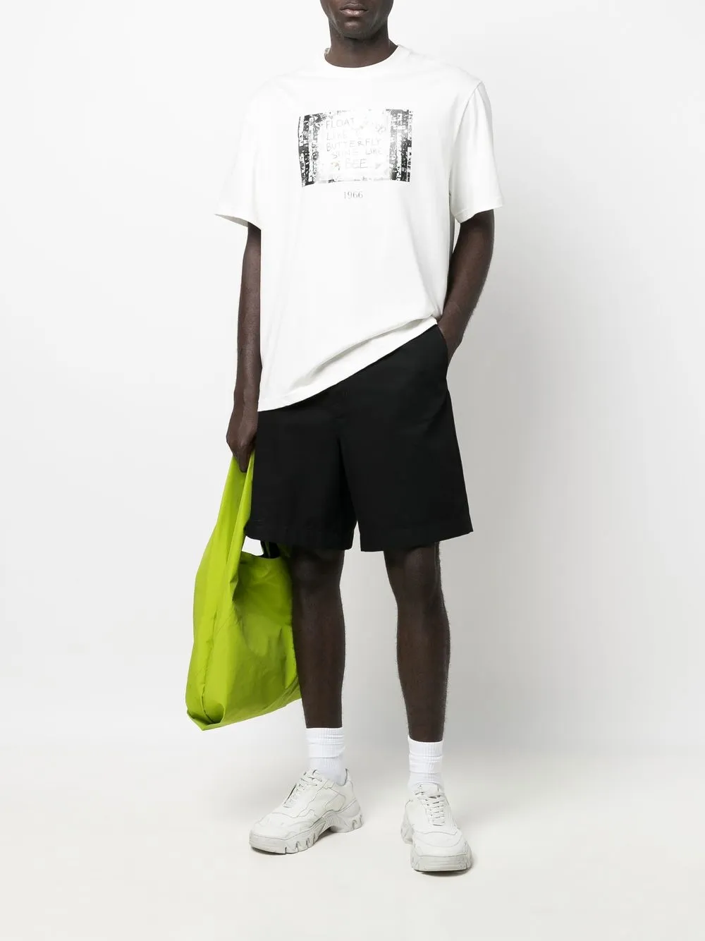 Throwback. slogan-print T-shirt | Smart Closet