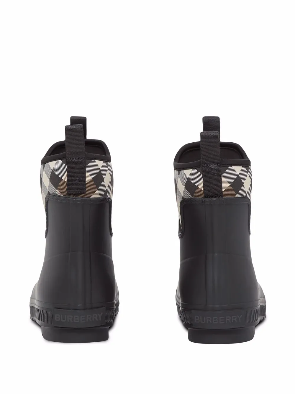 Burberry Vintage-Check rain boots | Smart Closet