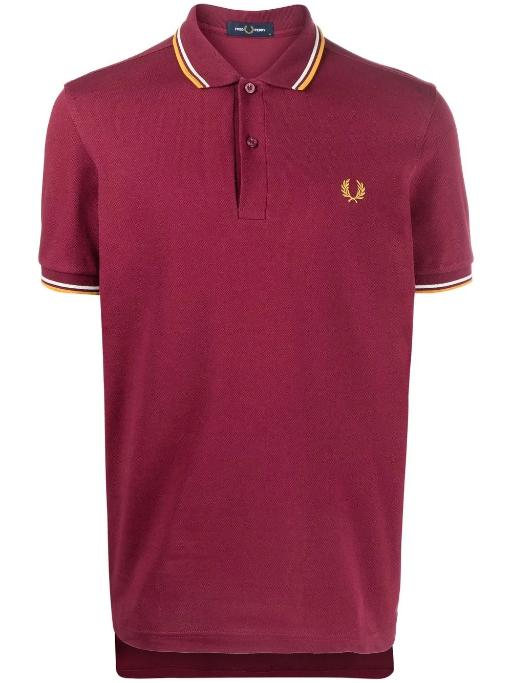 Fred Perry Twin Tipped Polo Shirt In Red | ModeSens