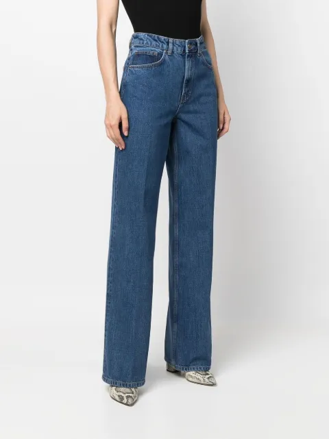 12 STOREEZ wide-leg Denim Jeans - Farfetch