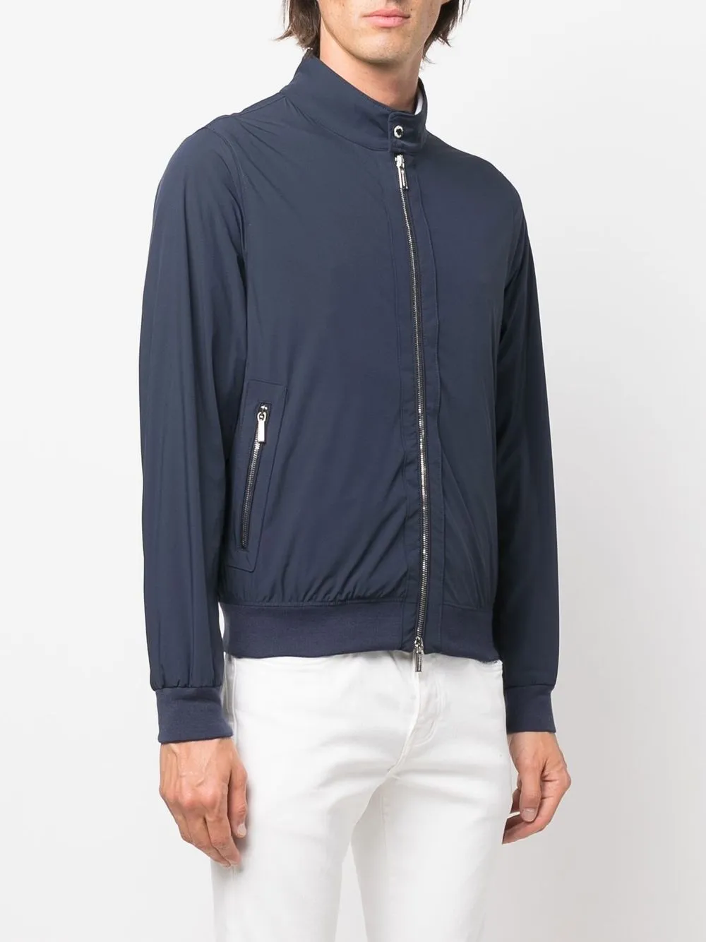 Moorer zipped bomber jacket | Smart Closet