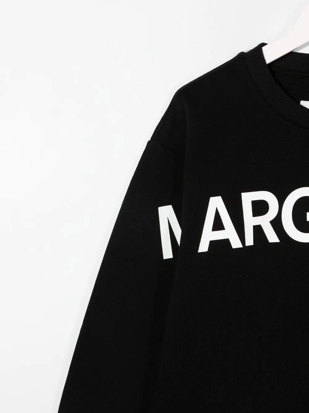 MM6 Maison Margiela Kids logo-print Cotton Sweatshirt - Farfetch