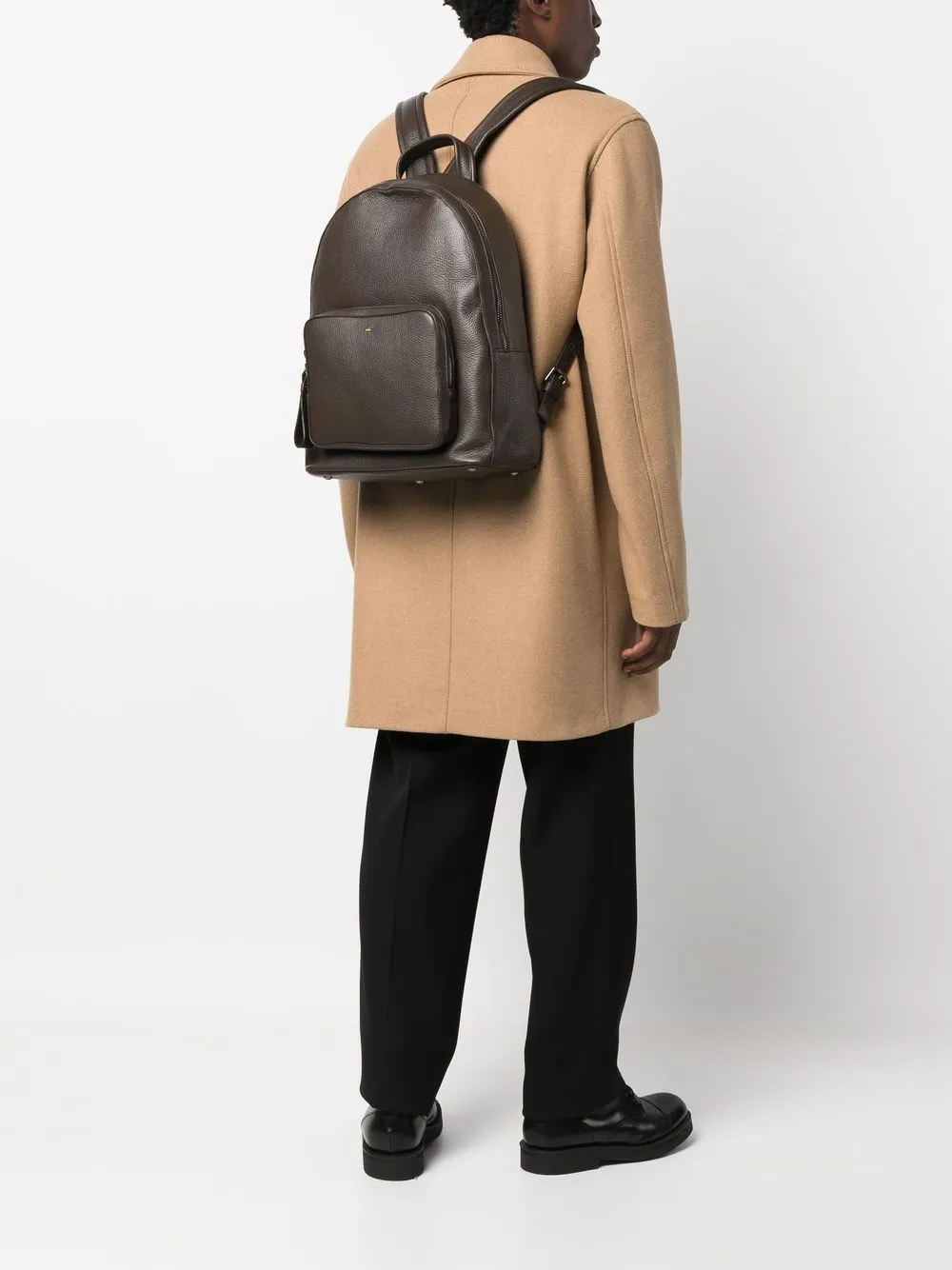 Doucal's Tumbled Leather Backpack - Farfetch