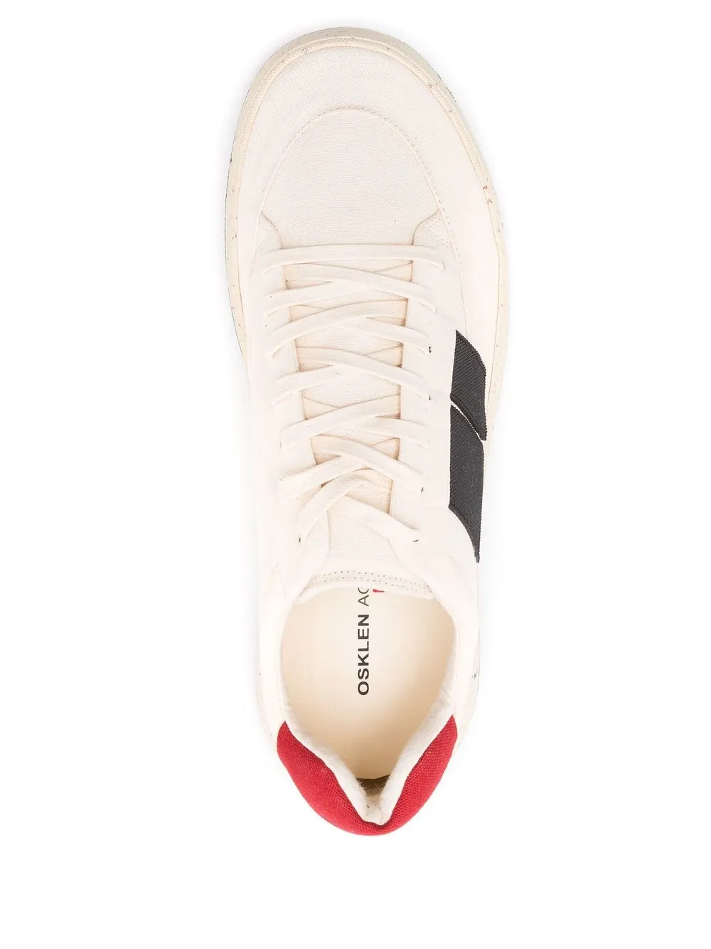 Osklen side-stripe low-top Sneakers | Neutrals | FARFETCH UK