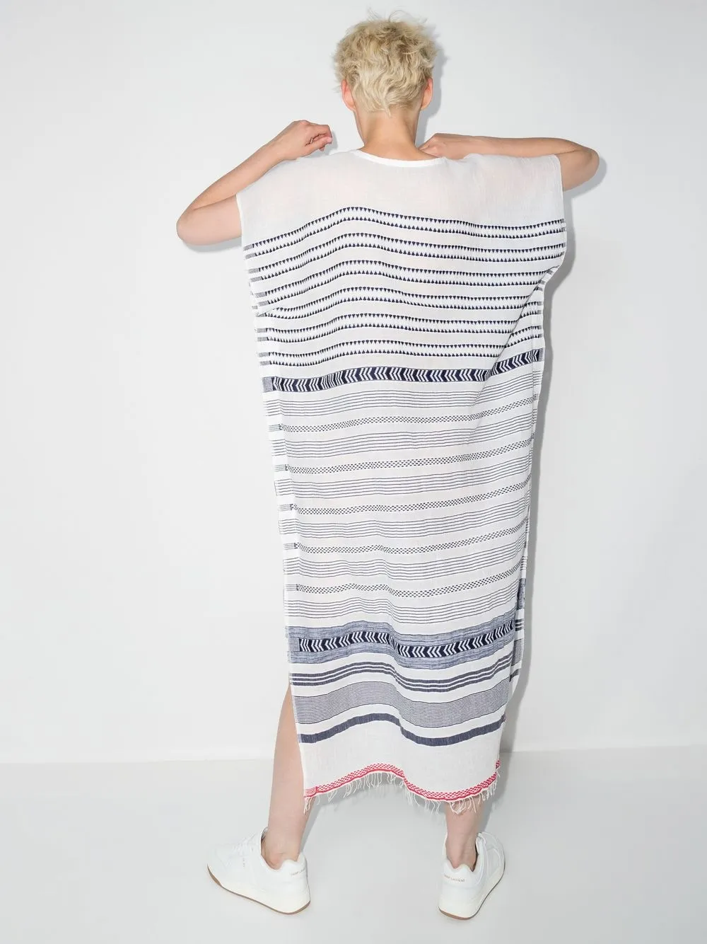 lemlem Yeshi kaftan midi dress | Smart Closet