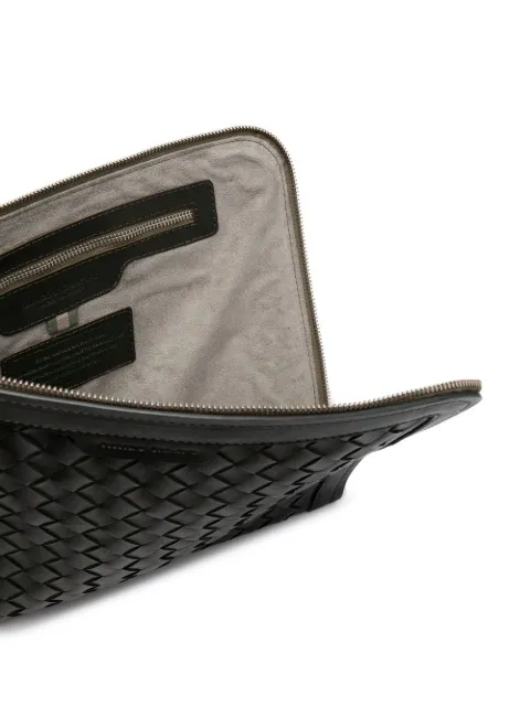 Officine Creative Armor Woven Clutch Bag - Farfetch
