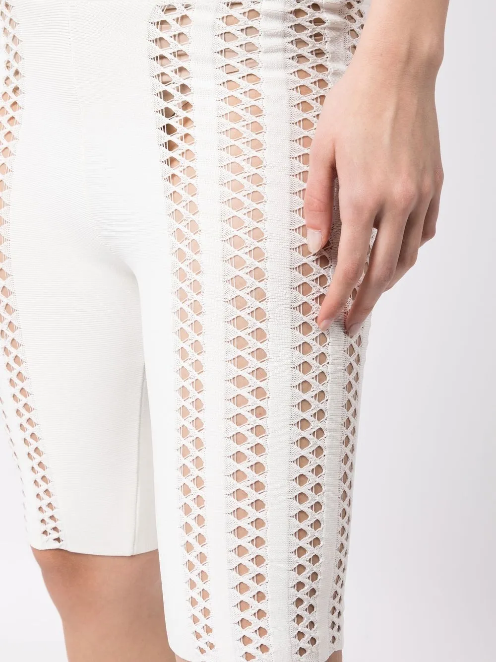 Dion Lee Column cut-out Biker Short - Farfetch