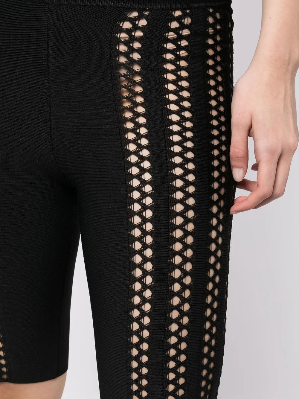 Dion Lee Column cut-out Biker Short - Farfetch