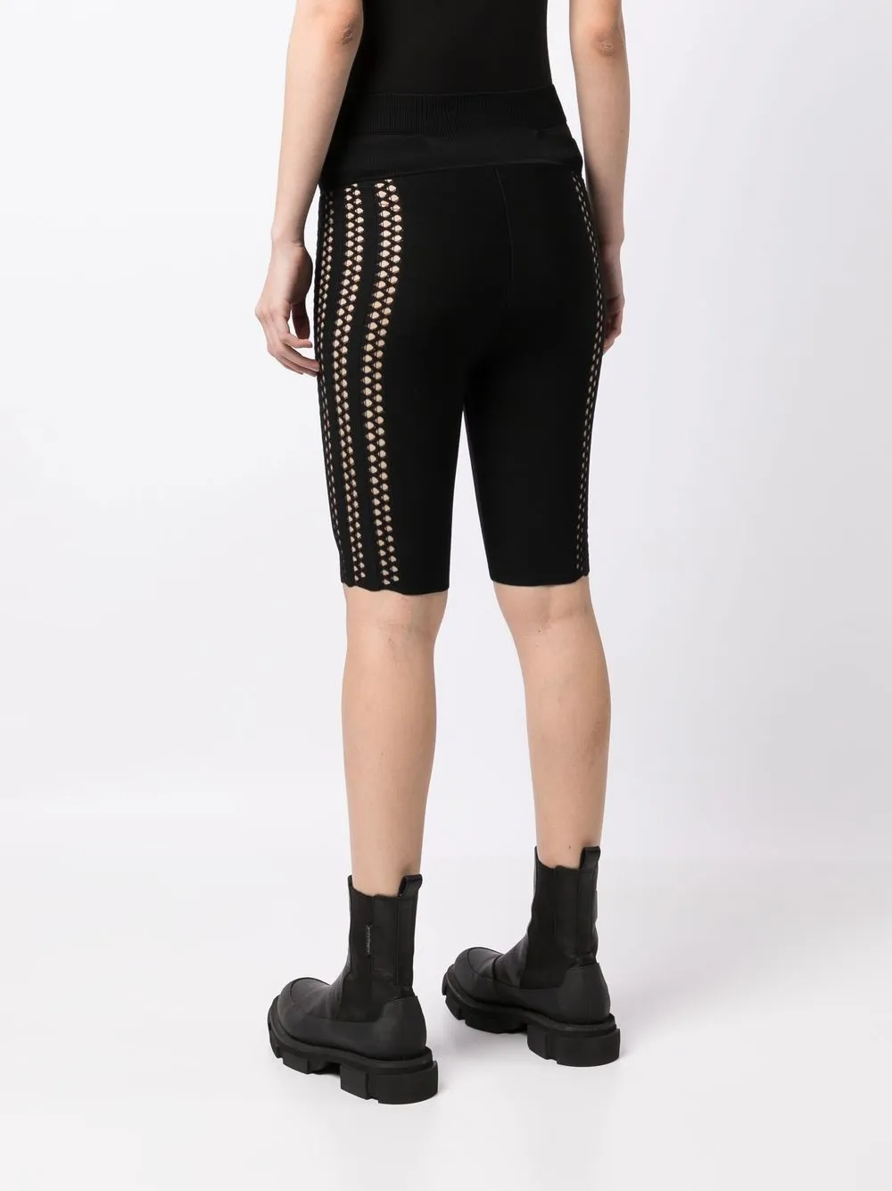 Dion Lee Column cut-out Biker Short - Farfetch