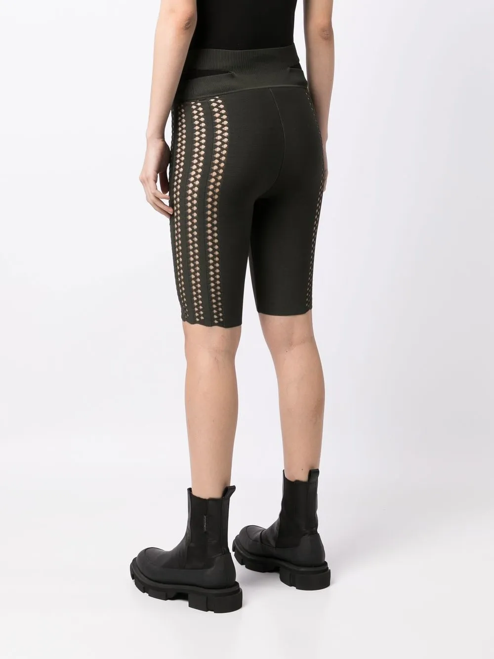 Dion Lee Column cut-out Biker Short - Farfetch