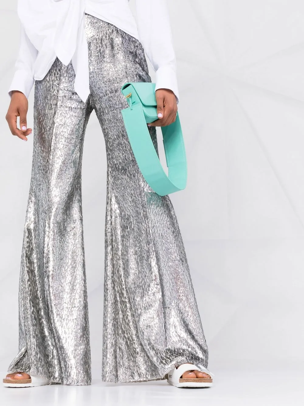 Forte Forte high-waist Flared Trousers - Farfetch