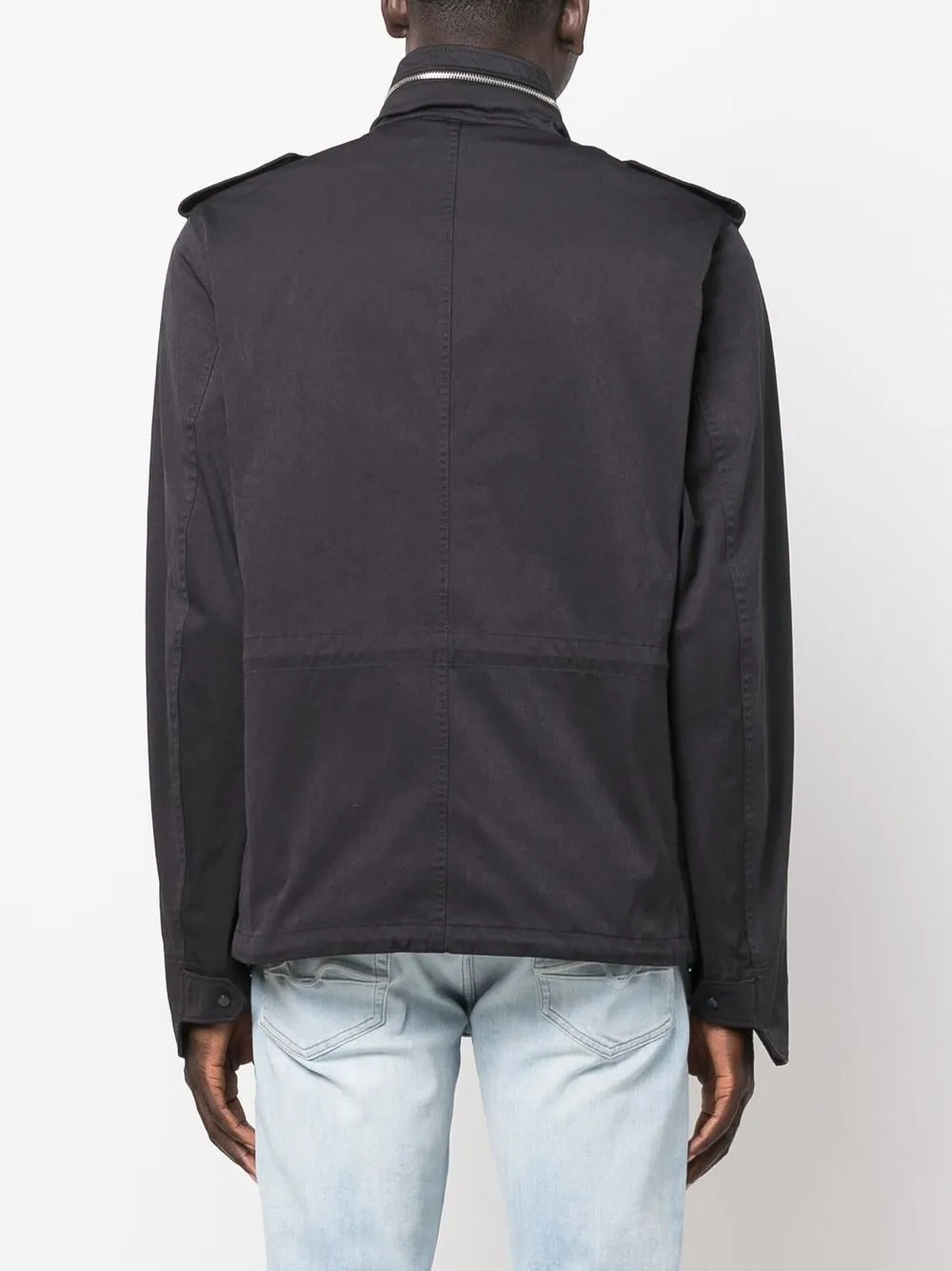 Ten C Multiple-pocket Field Jacket In Blue | ModeSens