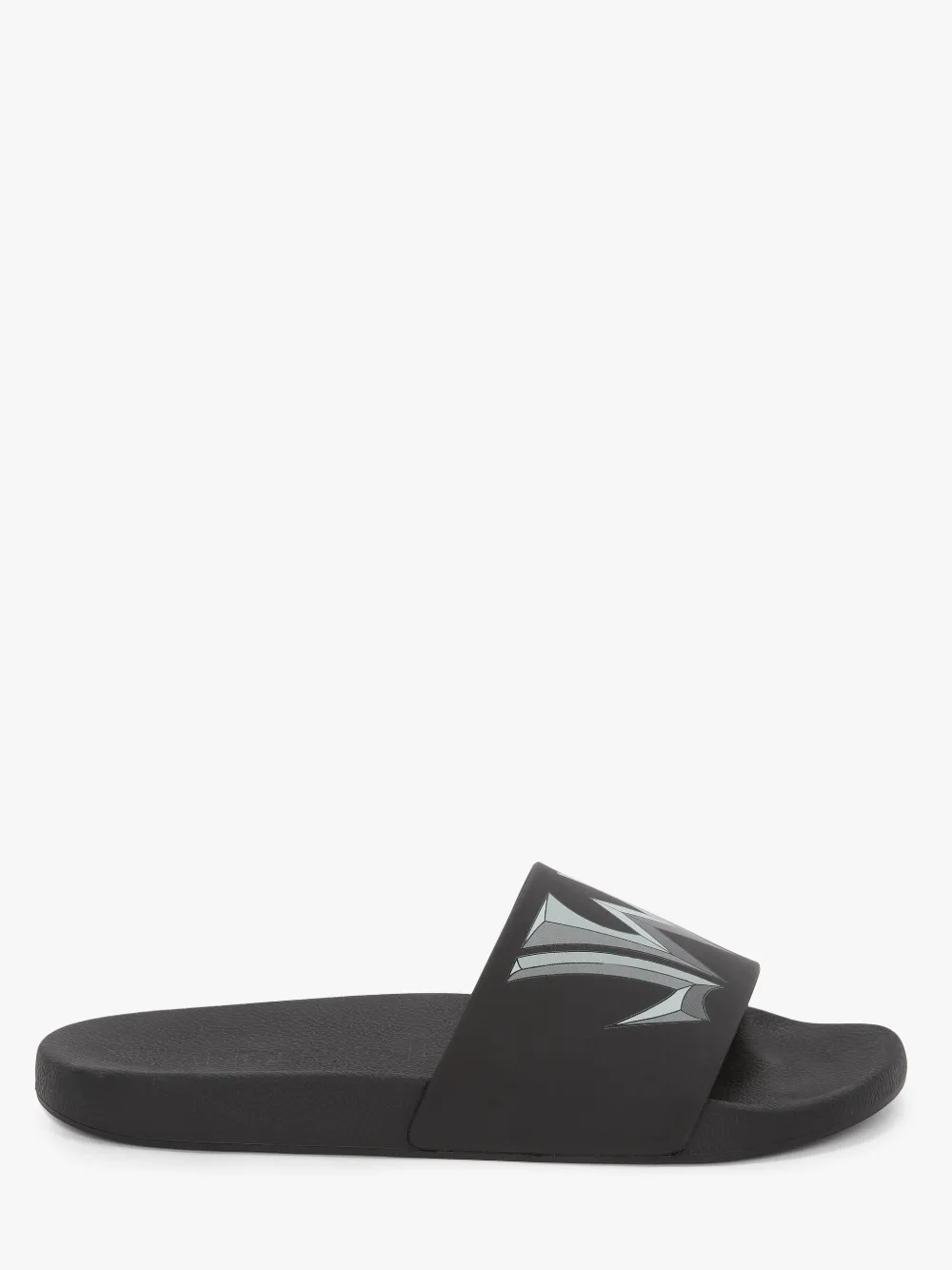 Jw Anderson Jwa Logo-print Slides In Black | ModeSens