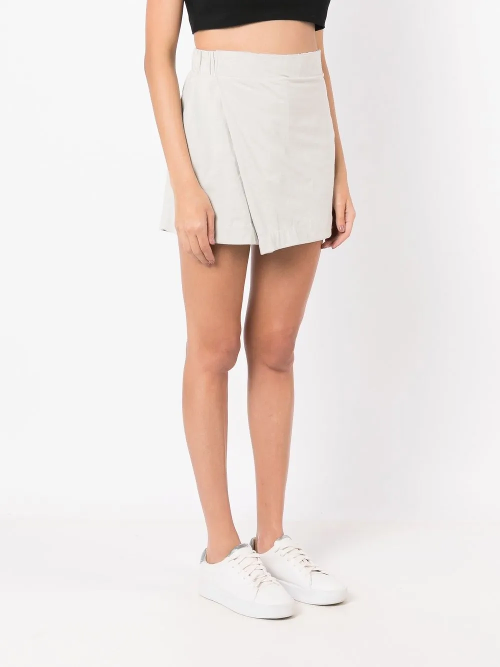 Osklen wrap-front Design Shorts - Farfetch