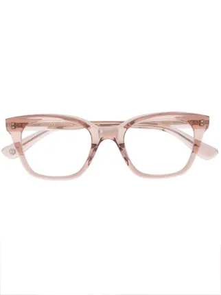 Garrett Leight square-frame Glasses | Neutrals | FARFETCH
