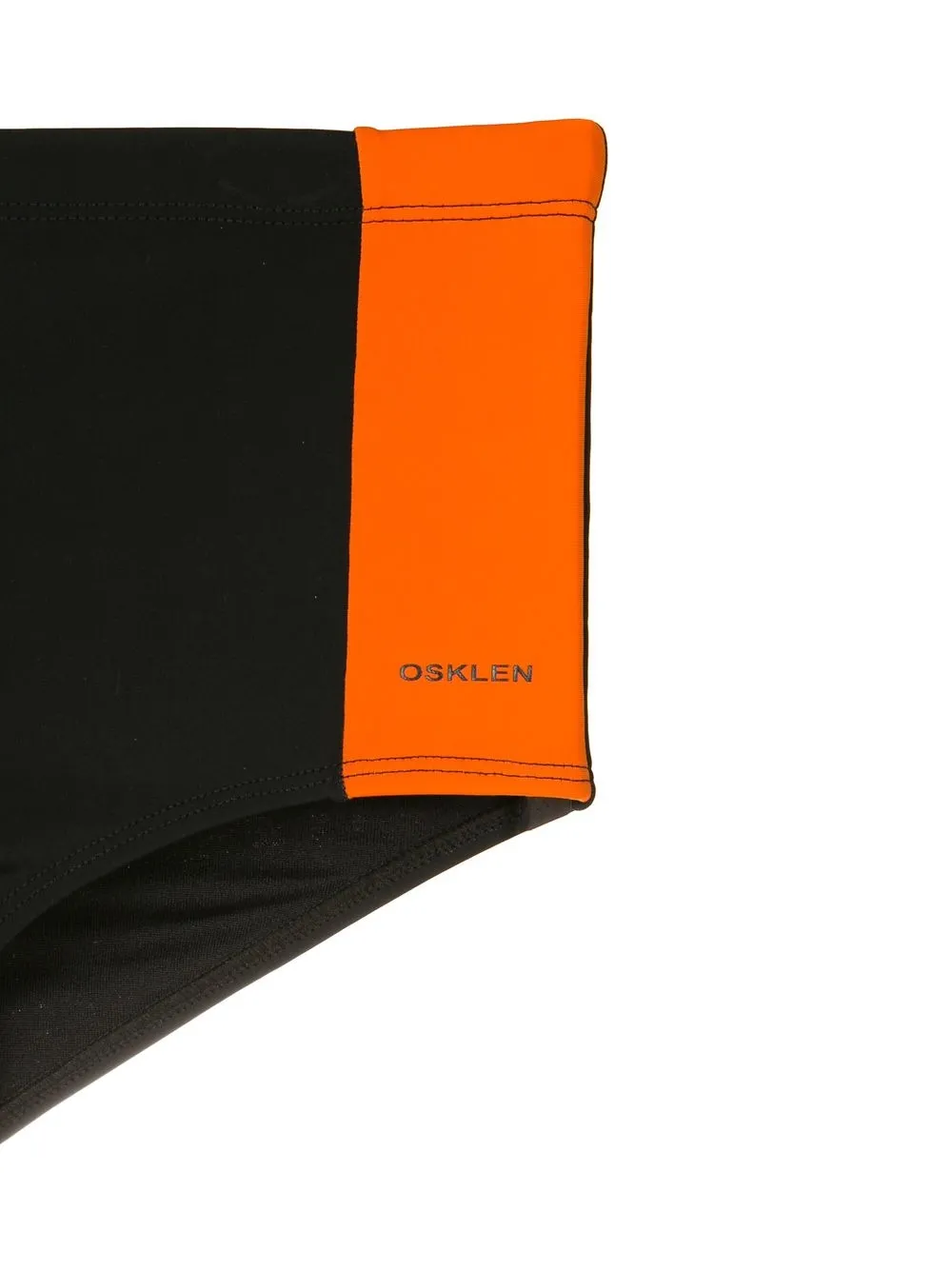 Osklen Striped logo-print Swimming Trunks - Farfetch