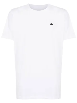 Osklen logo-print short-sleeve T-shirt | White | FARFETCH AO