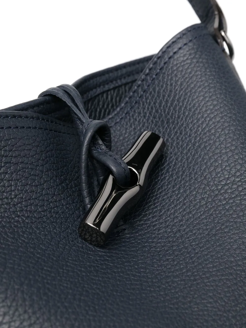 Longchamp Small Roseau Essential Bucket Bag In Blue | ModeSens