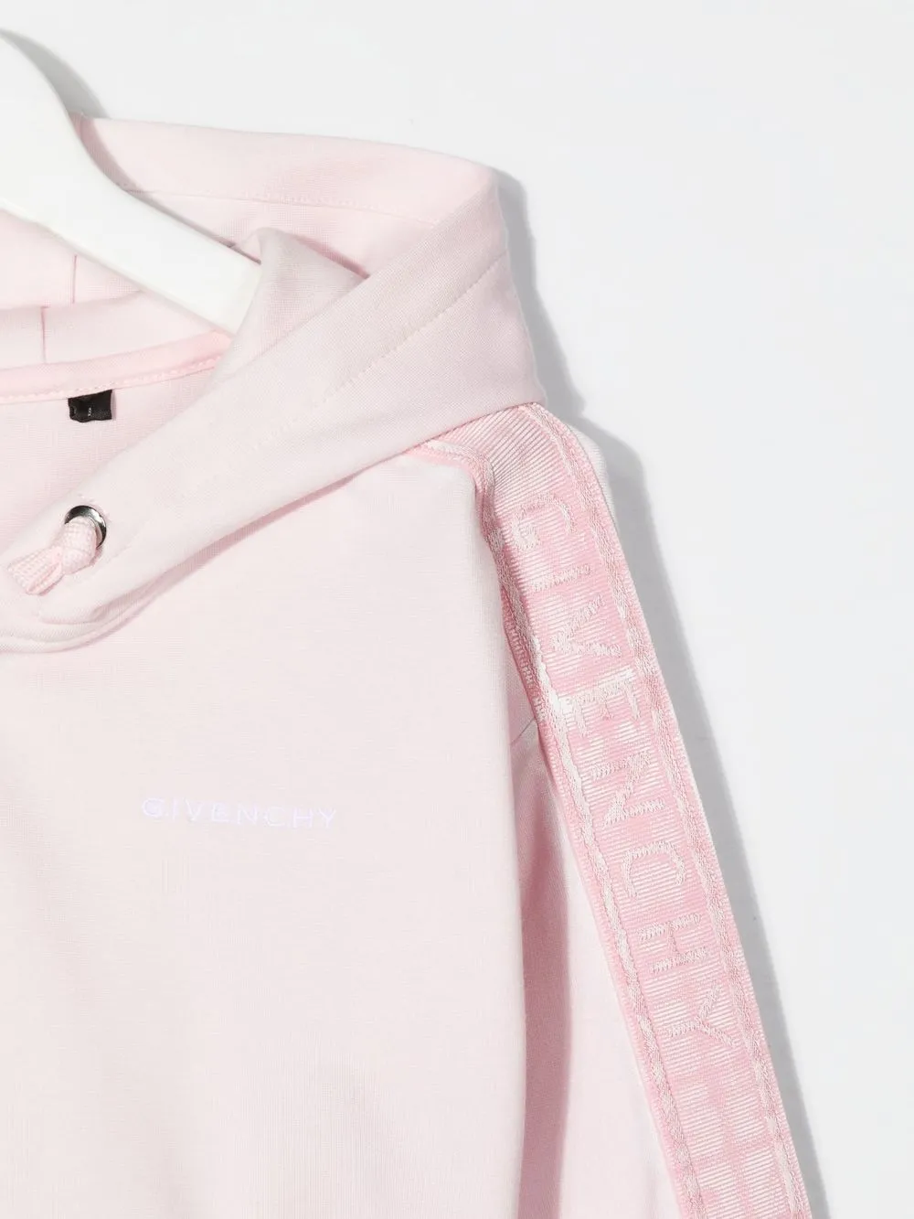 Givenchy Zip-up Drawstring Hoodie In Rosa | ModeSens