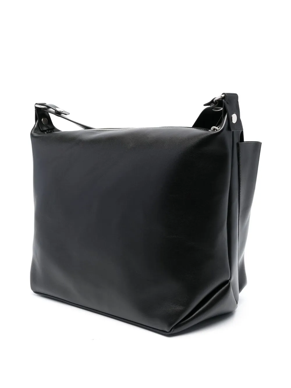 Jil Sander Pilot レザーショルダーバッグ | ブラック | FARFETCH JP Jil Sander Pilot レザーショルダーバッグ | ブラック | FARFETCH JP