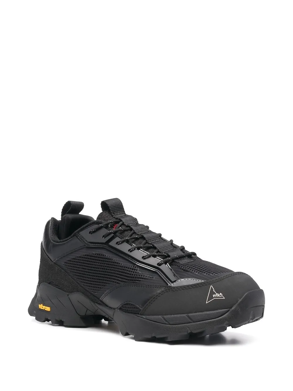 Roa Panelled Low-top Sneakers In Black | ModeSens