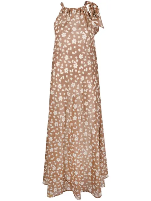 Merci Floral Print Maxi Dress - Farfetch