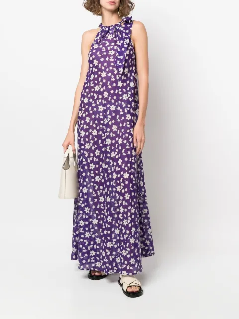 Merci Floral Print Maxi Dress - Farfetch