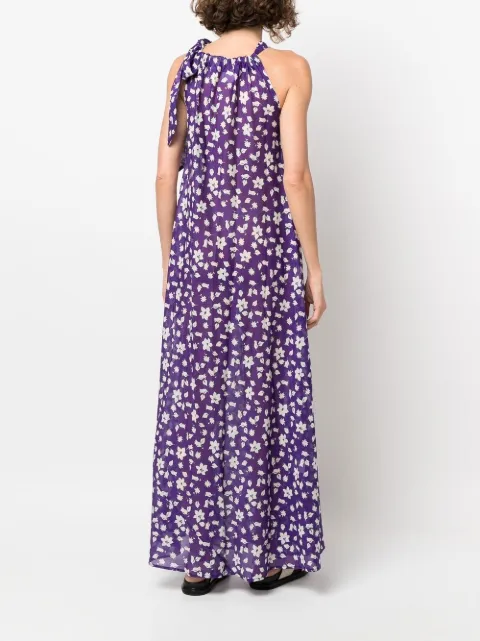 Merci Floral Print Maxi Dress - Farfetch