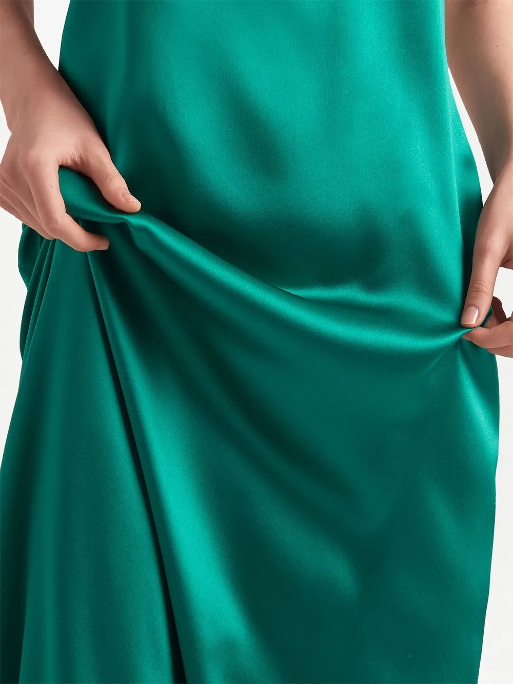 Prada lace-trimmed Silk Dress - Farfetch