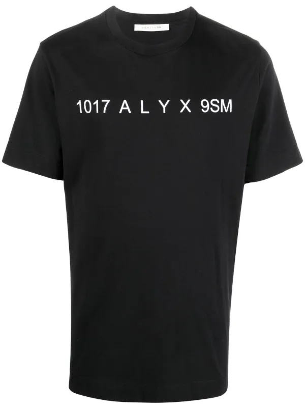 1017 ALYX 9SM logo-print crew-neck T-shirt | Black | FARFETCH CA 1017 ALYX 9SM logo-print crew-neck T-shirt | Black | FARFETCH CA