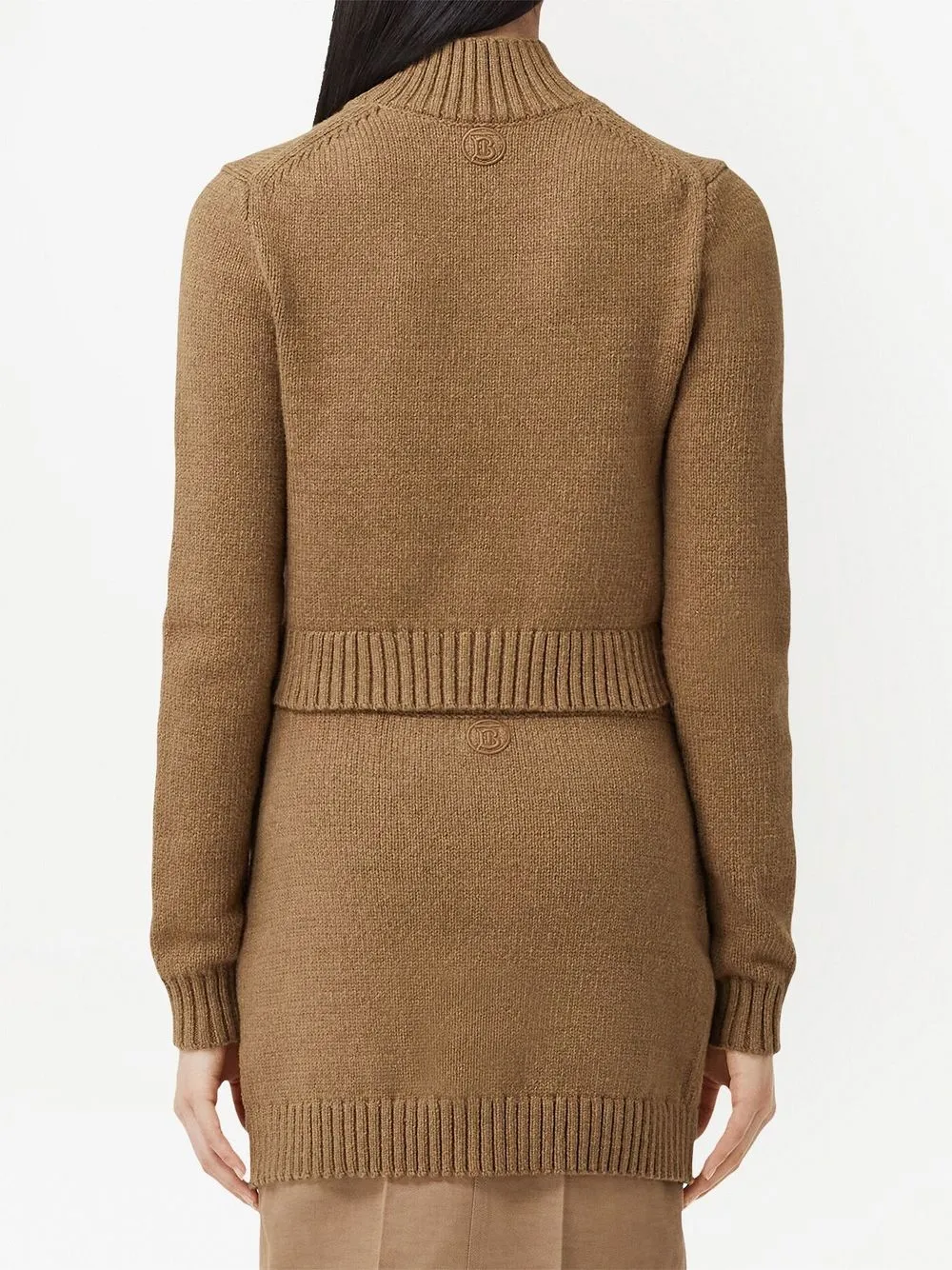 Burberry Suéter Corto Con Monograma - Farfetch