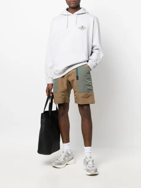 Gramicci belted-waist knee-length Shorts - Farfetch